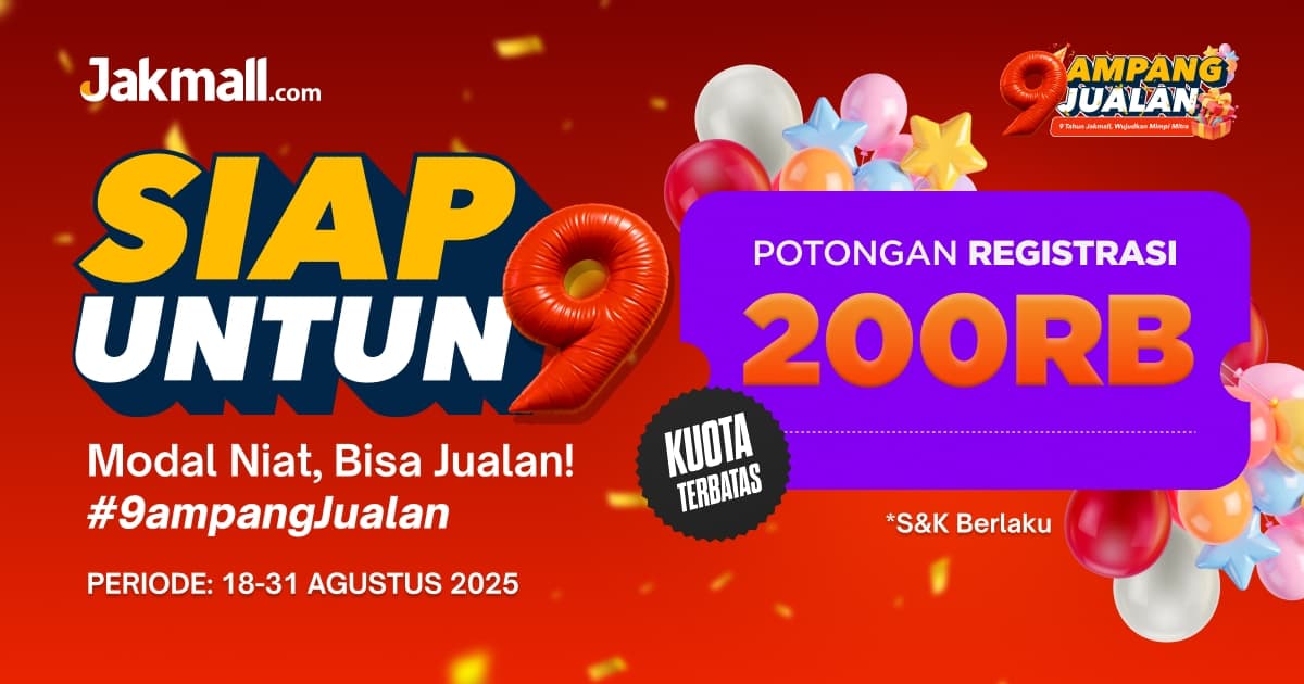 MITRA JAKMALL SIAP UNTUN9 200 | Jakmall.com